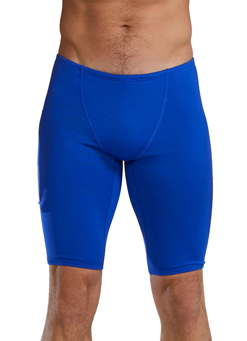 TYR Men's Durafast Elite Large Logo Jammer Swimsuit at SwimOutlet.com