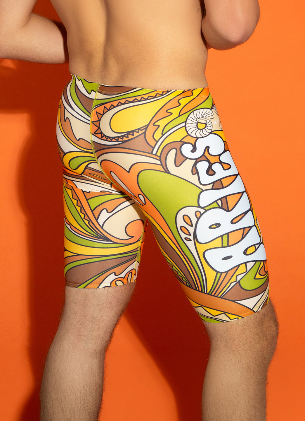 Sporti Groovy Zodiac Aries Jammer Swimsuit (24-40) at SwimOutlet.com
