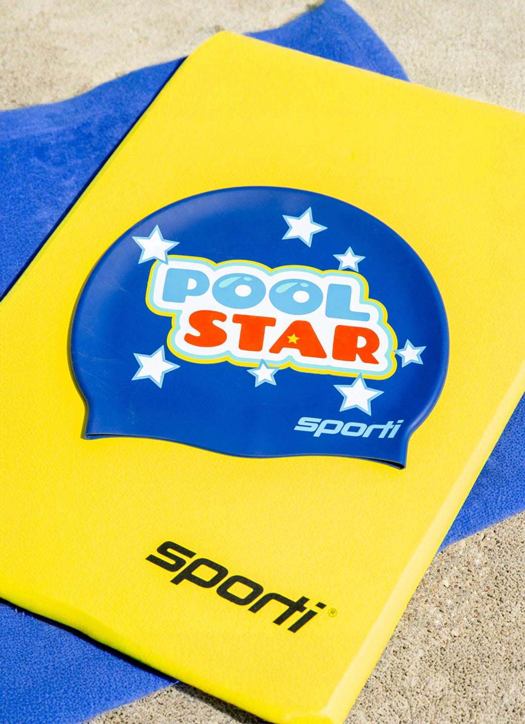 Sporti x Alex & Gretchen Walsh Pool Star Silicone Swim Cap at SwimOutlet.com