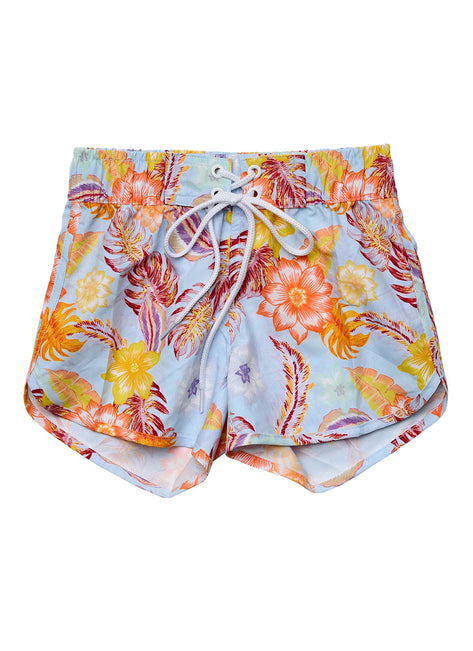 Snapper Rock Girls' Boho Tropical Board Shorts (Big Kid) at SwimOutlet.com