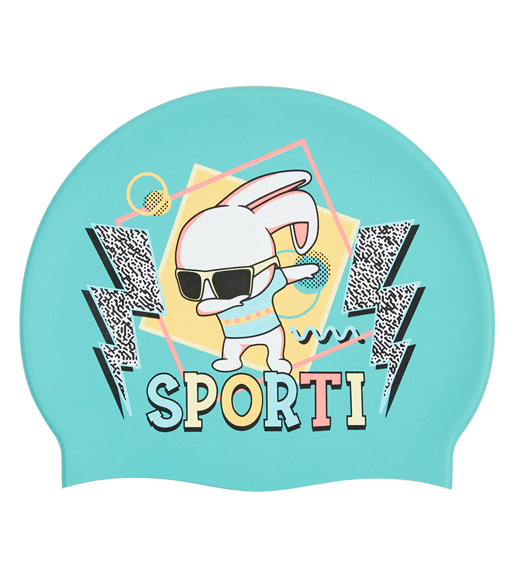 Bulk order on Sporti Hip Hop Bunny Silicone Swim Cap at SwimOutlet.com