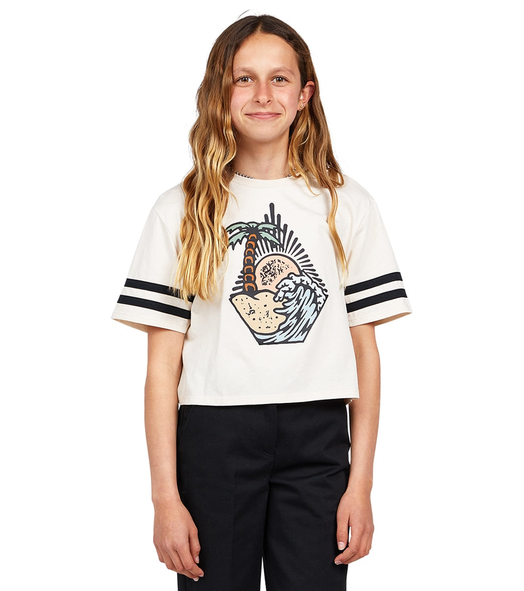 Volcom Girls' Truly Stoked Tee (Big Kid) at SwimOutlet.com