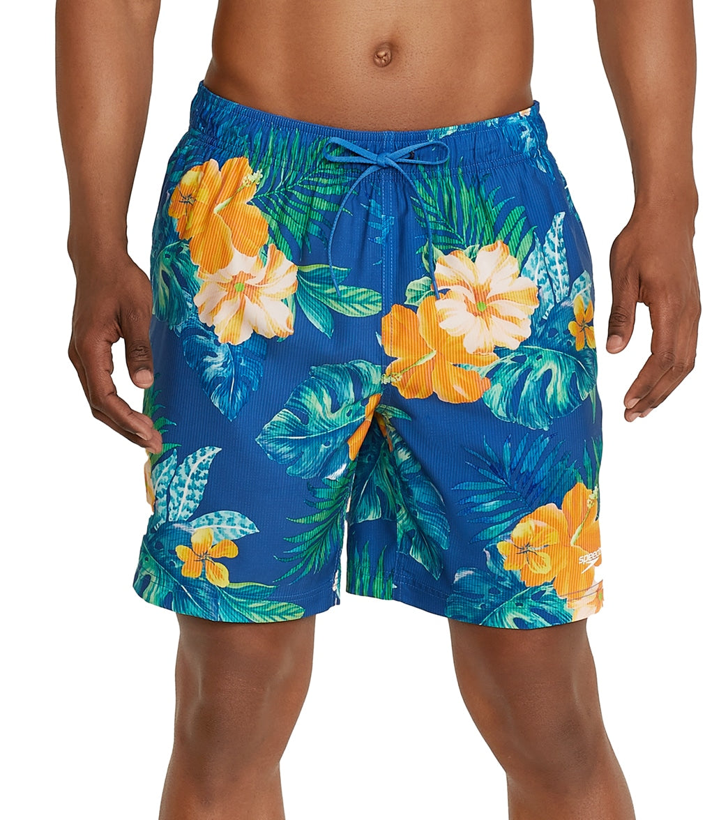 Speedo Men's 18" Printed Swim Trunks at SwimOutlet.com