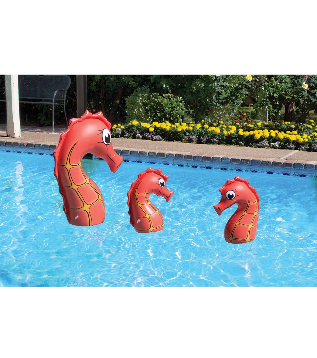 Poolmaster Seahorse Family Pool Décor at SwimOutlet.com