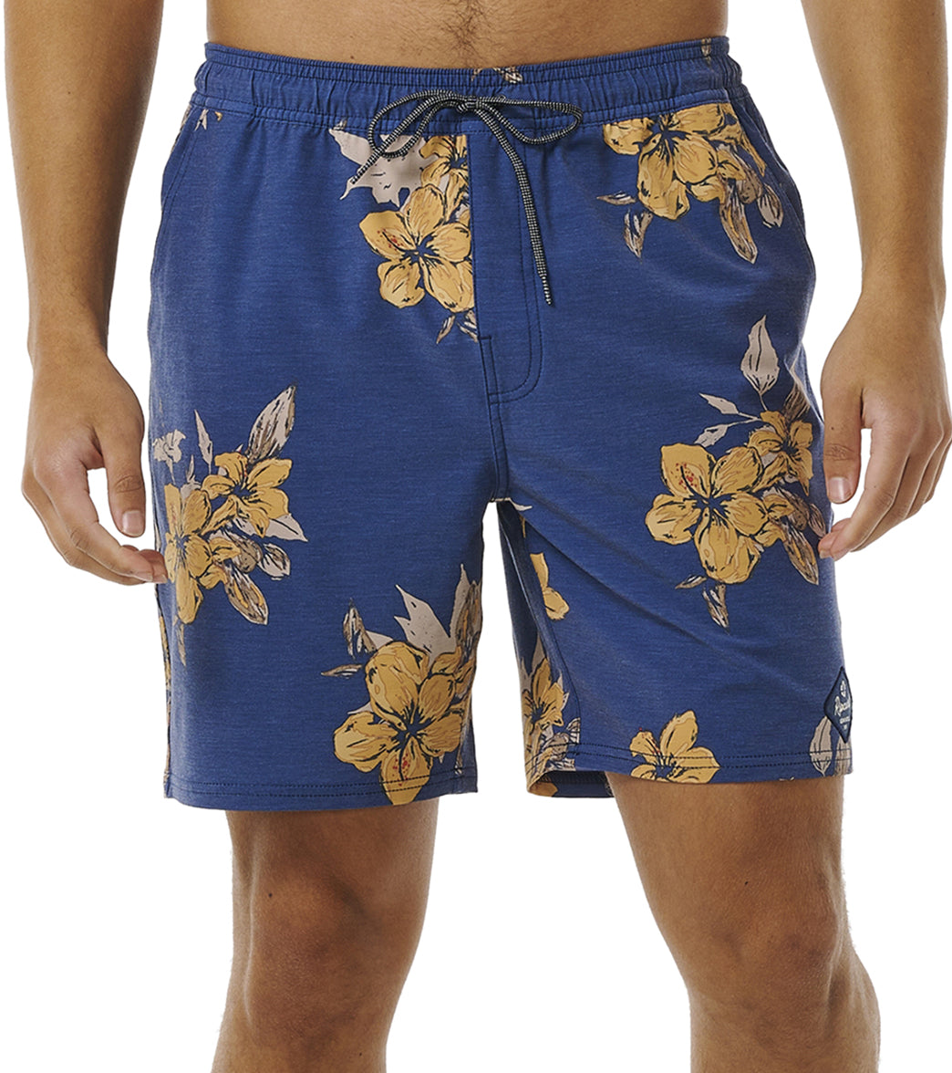 Rip Curl 18" Aloha Hotel Swim Trunks at SwimOutlet.com