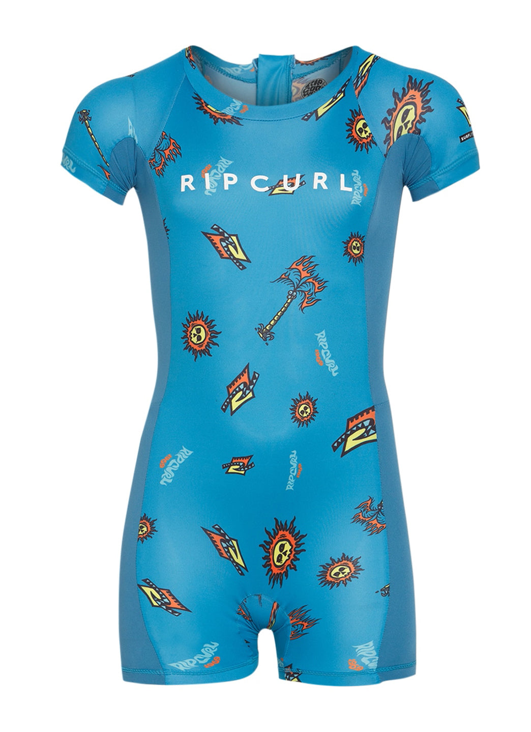Rip Curl Short Sleeve UV 50+ Sunsuit (Toddler, Little Kid) at ...