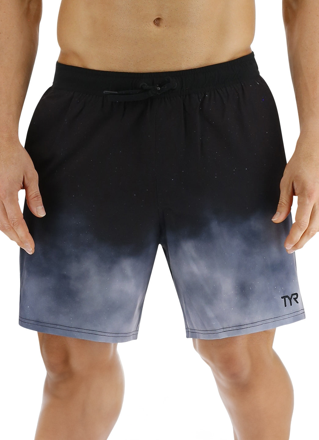 TYR Men's Skua Haze Swim Trunks at SwimOutlet.com
