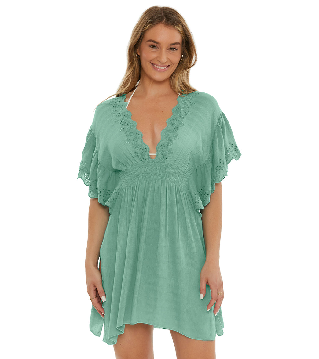 Becca Swim Women's Barbados Woven Tunic Cover Up at SwimOutlet.com