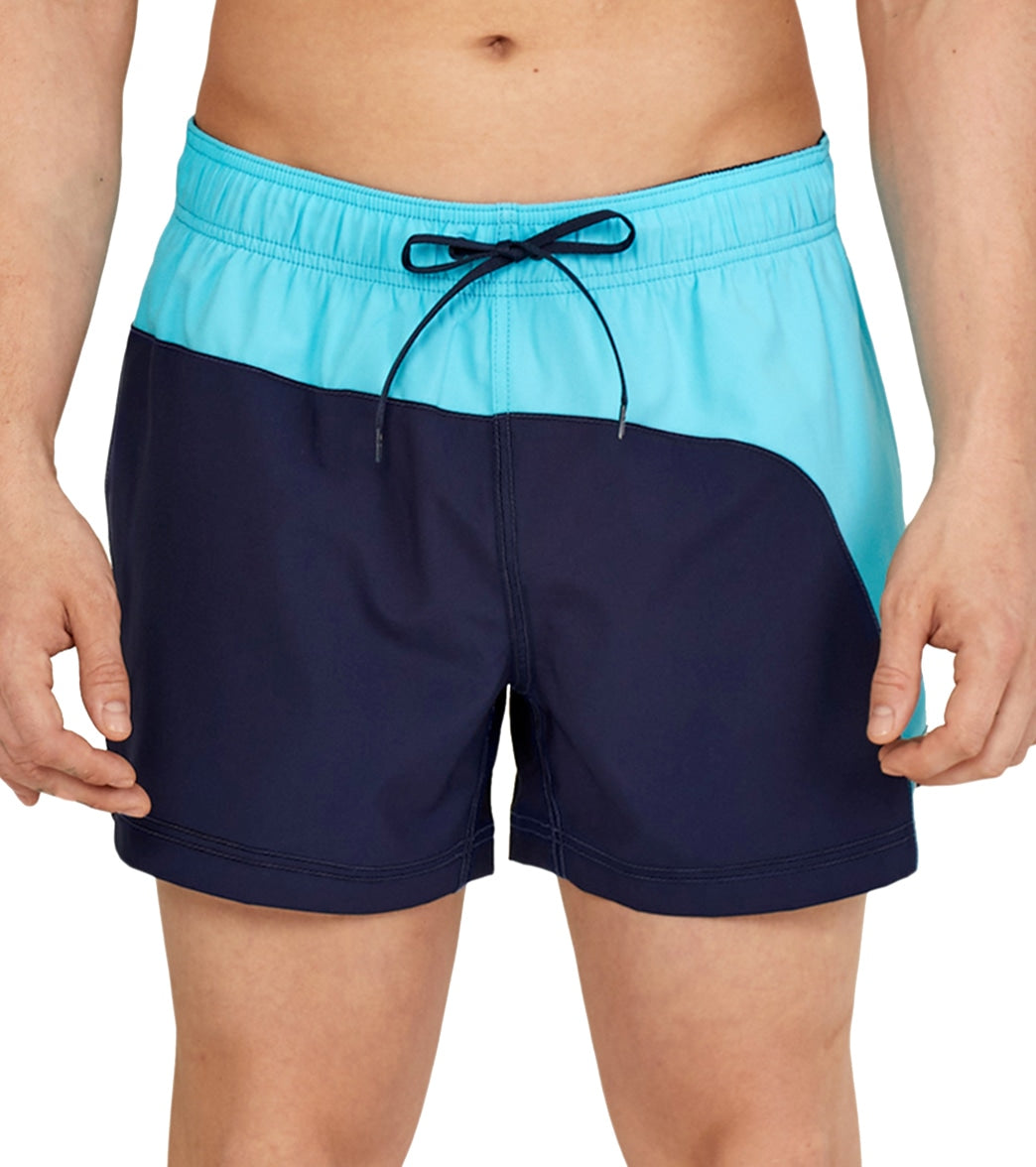 Speedo Men's 14" Colorblock Swim Trunks at SwimOutlet.com
