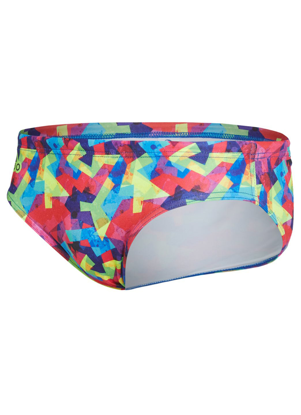 Turbo Men's Bright Splash of Color Water Polo Brief at SwimOutlet.com