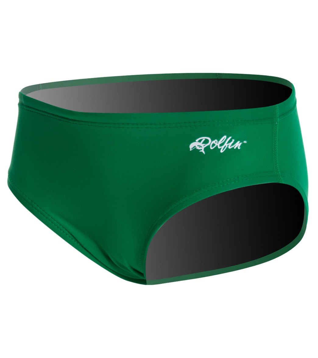 Dolfin Xtra Life Lycra Solid Youth Racer Brief Swimsuit at SwimOutlet.com