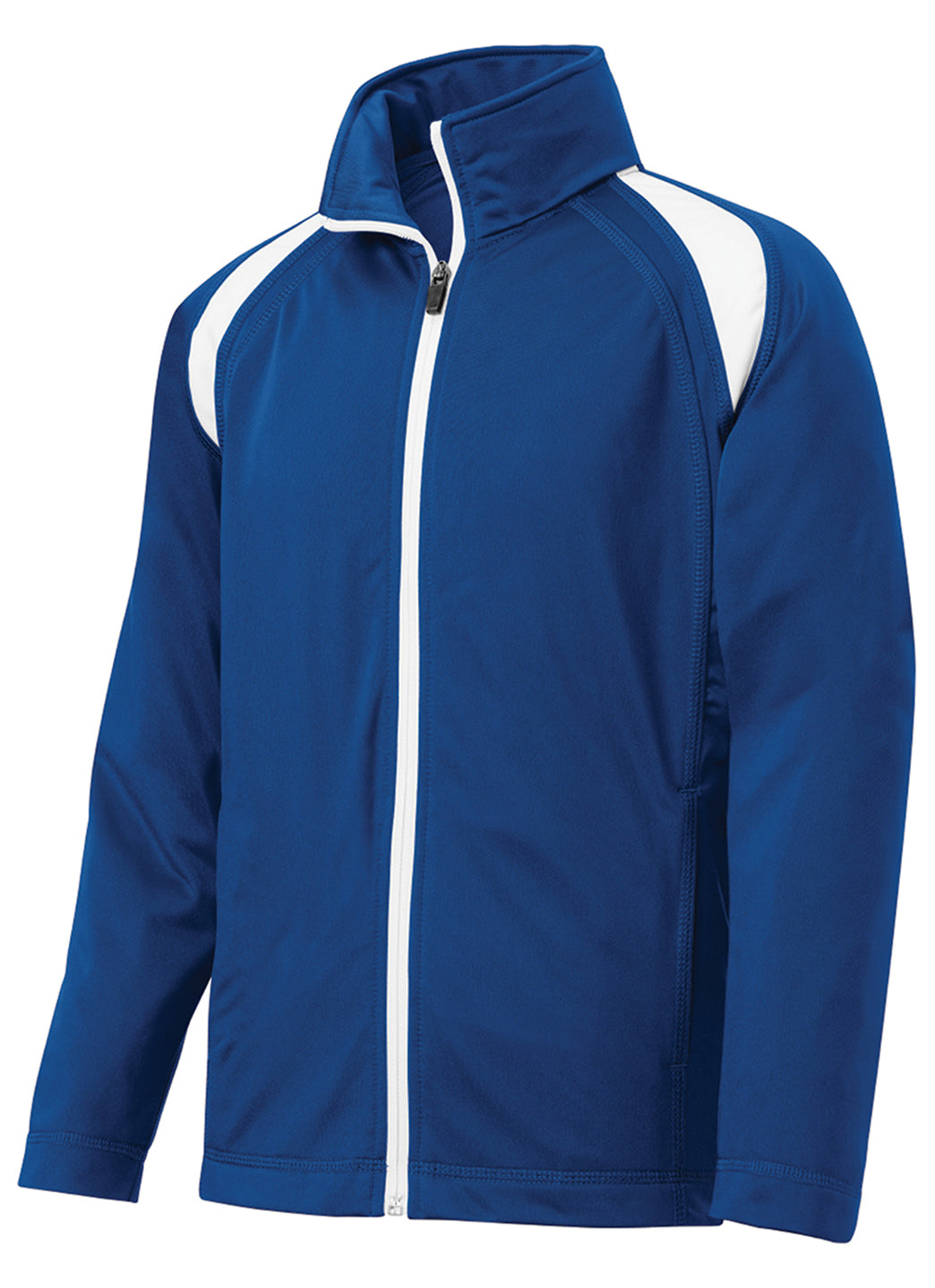 SwimOutlet Youth Sport-Tek® Tricot Track Jacket at SwimOutlet.com