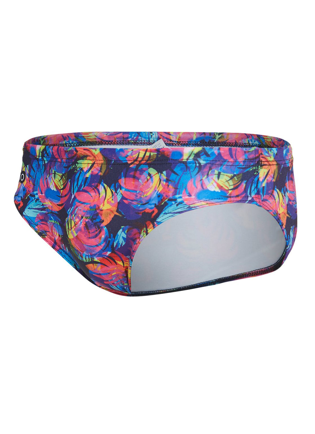 Turbo Men's Multi Color Palm Water Polo Brief at SwimOutlet.com