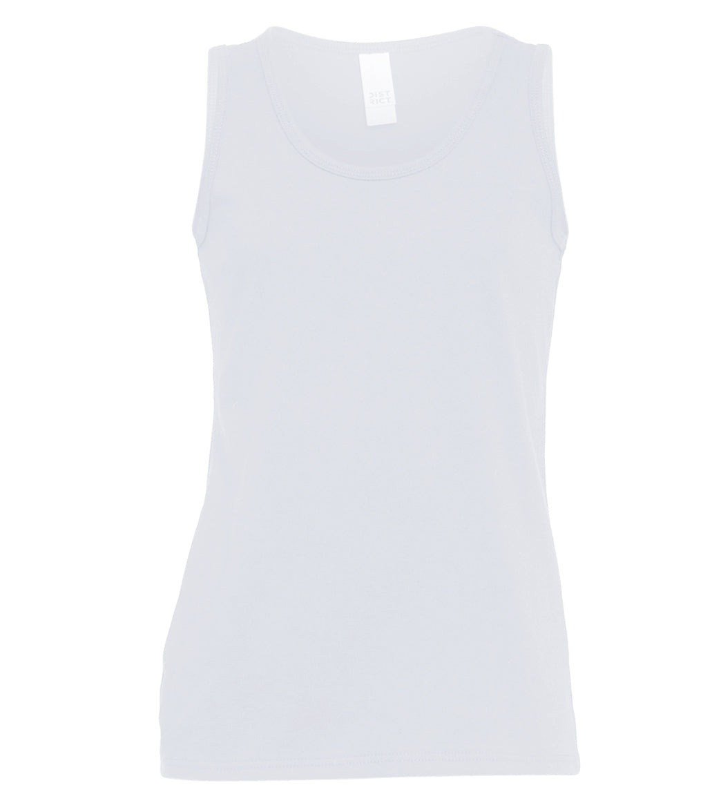 SwimOutlet Girl's Ribbed Neck Tank Top at SwimOutlet.com