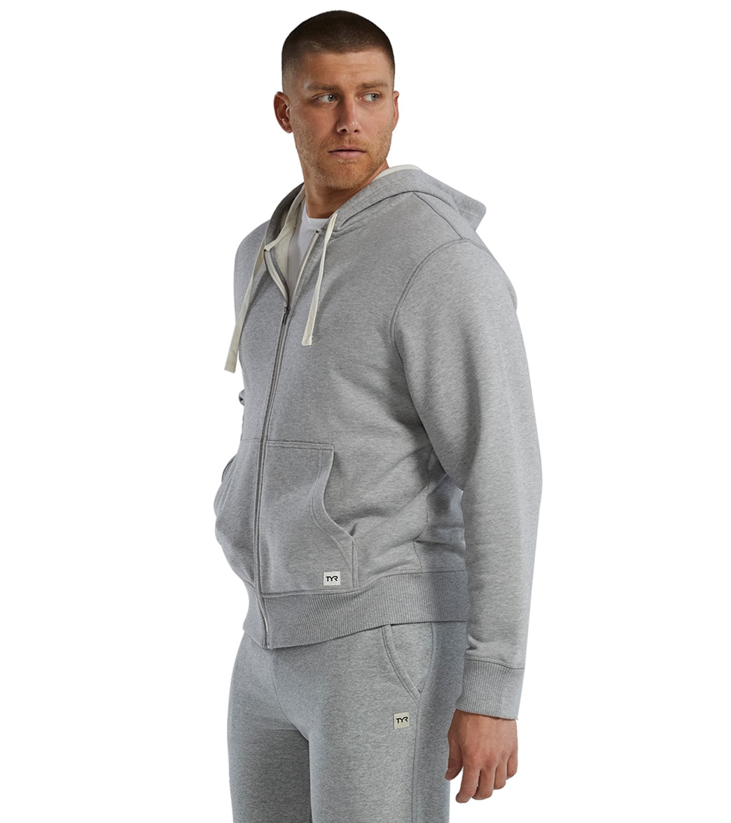 Tyr Men's Clothing TYR UltraSoft Men's Full Zip Hoodie - Heavyweight ...