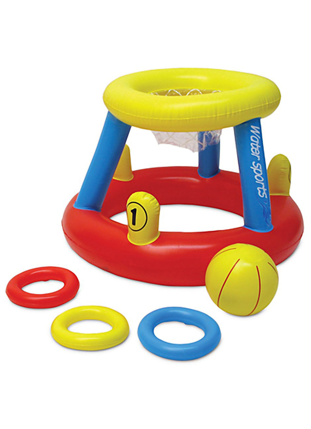 Poolmaster Water Basketball with Ring Toss Game at SwimOutlet.com