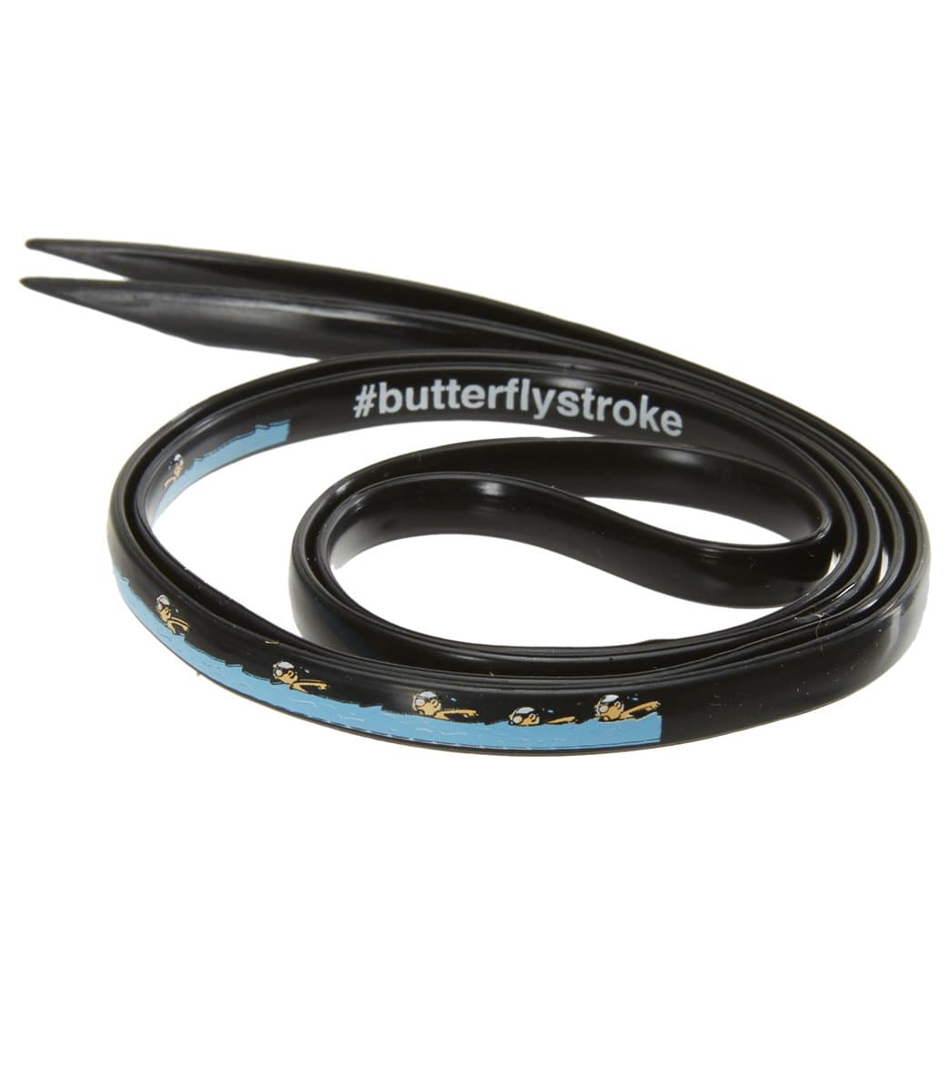 Sporti #Butterflystroke Silicone Goggle Replacement Strap at SwimOutlet.com