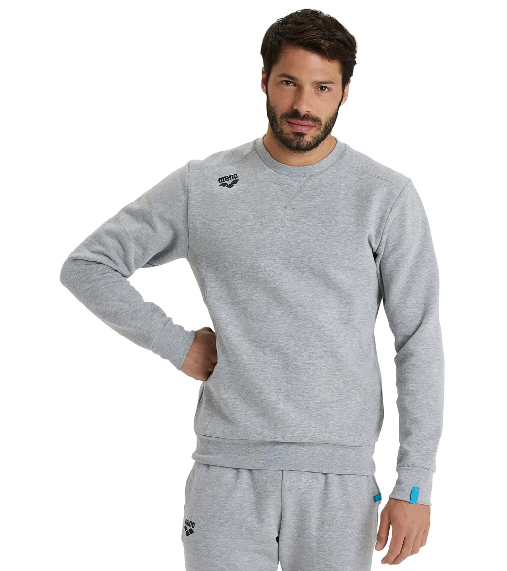 Arena Unisex Solid Crewneck Sweatshirt at SwimOutlet.com
