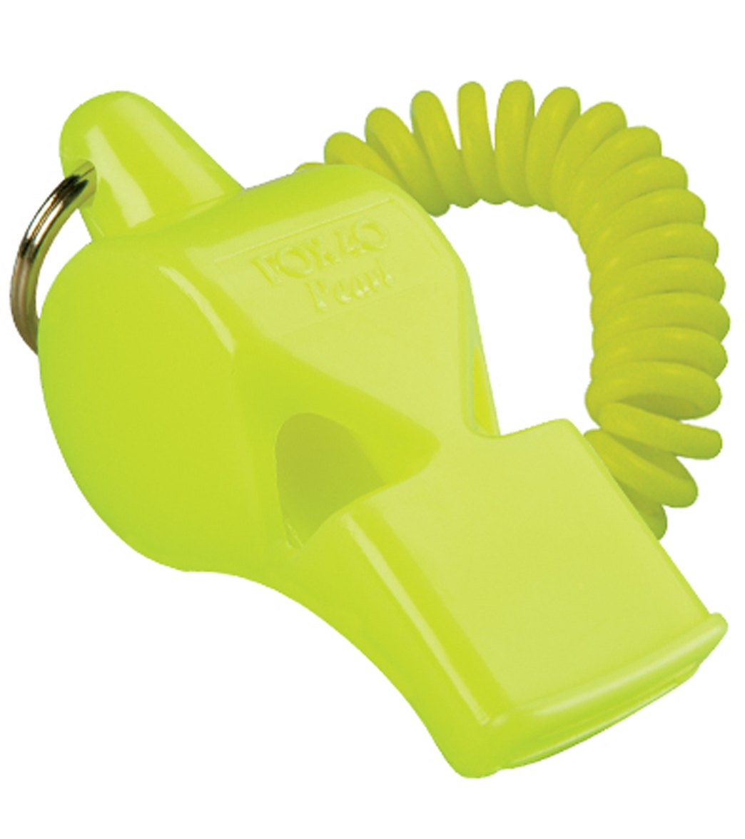 Fox 40 Pearl Lifeguard Whistle with Flex Coil at SwimOutlet.com