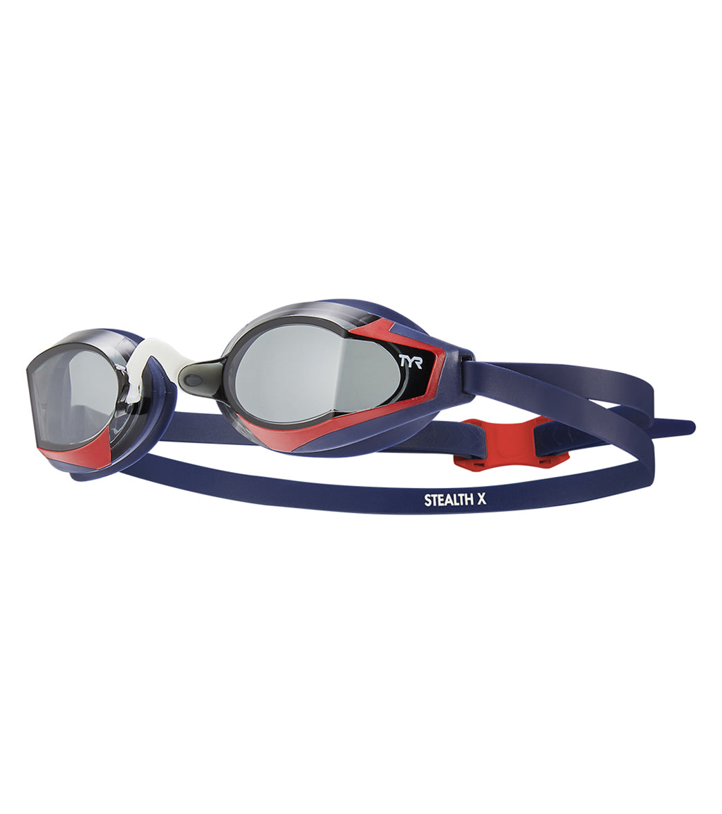 TYR USA Stealth-X Performance Racing Goggle at SwimOutlet.com