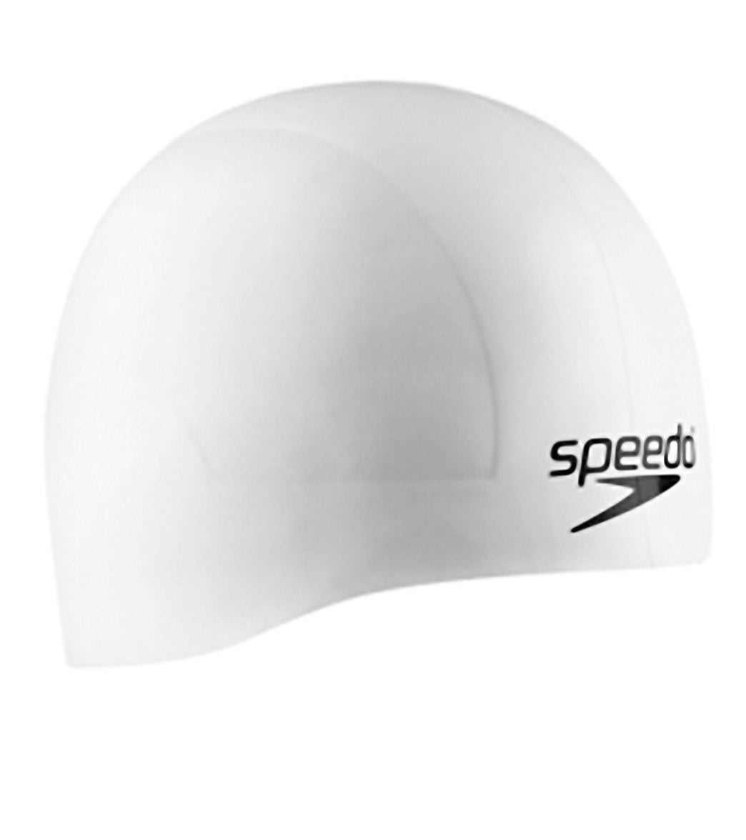 Speedo Silicone Aqua-V Medium Swim Cap at SwimOutlet.com