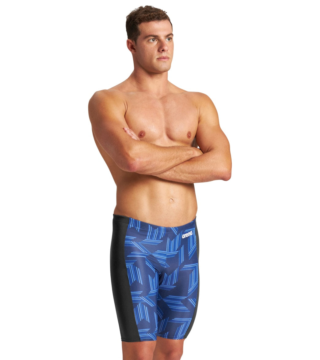 Arena Men's Puzzled Jammer Swimsuit at SwimOutlet.com