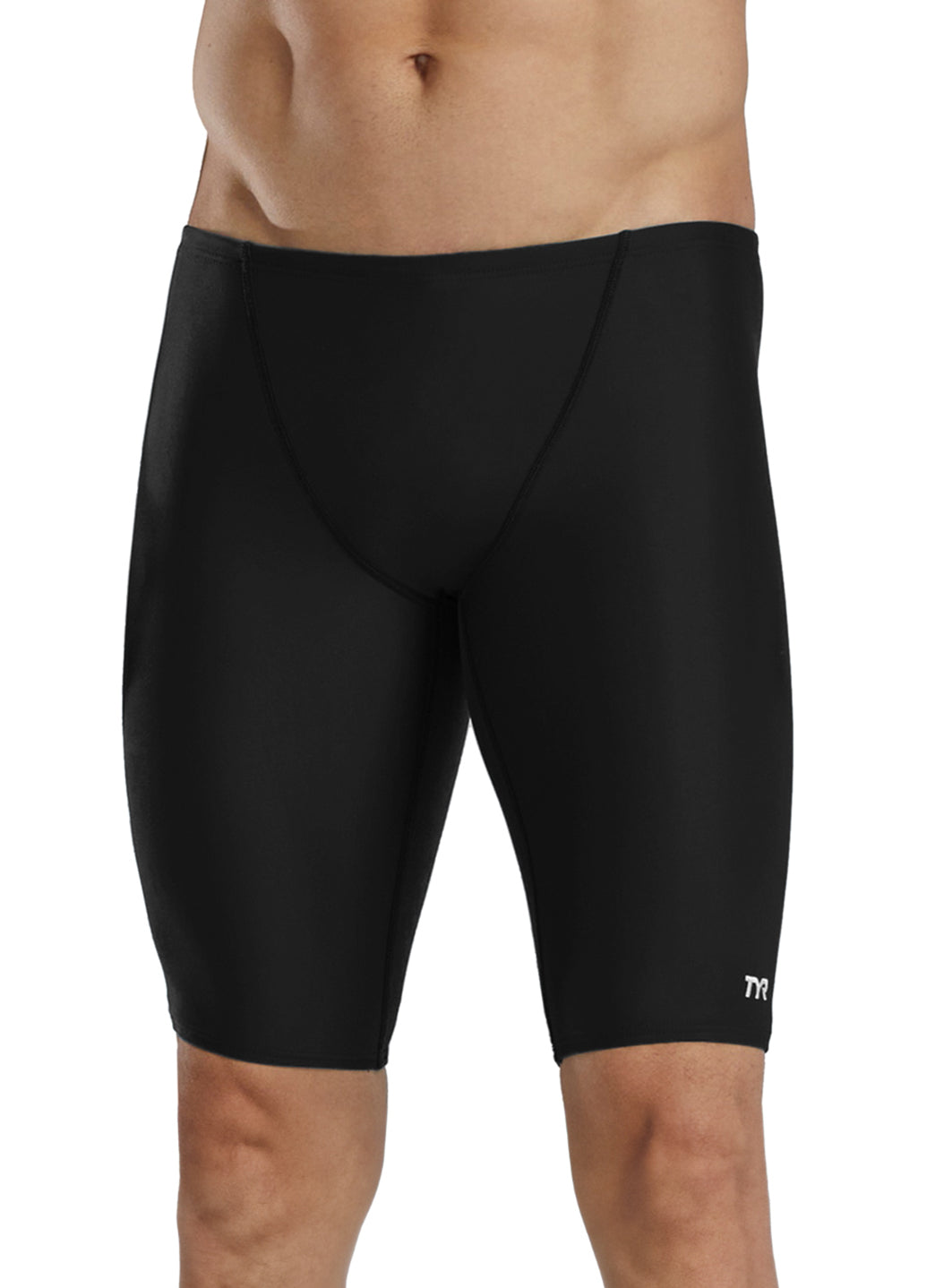 TYR Men's TYReco Solid Jammer Swimsuit at SwimOutlet.com