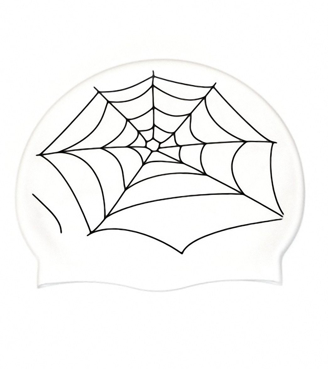 Bettertimes Spiderweb Silicone Swim Cap at SwimOutlet.com