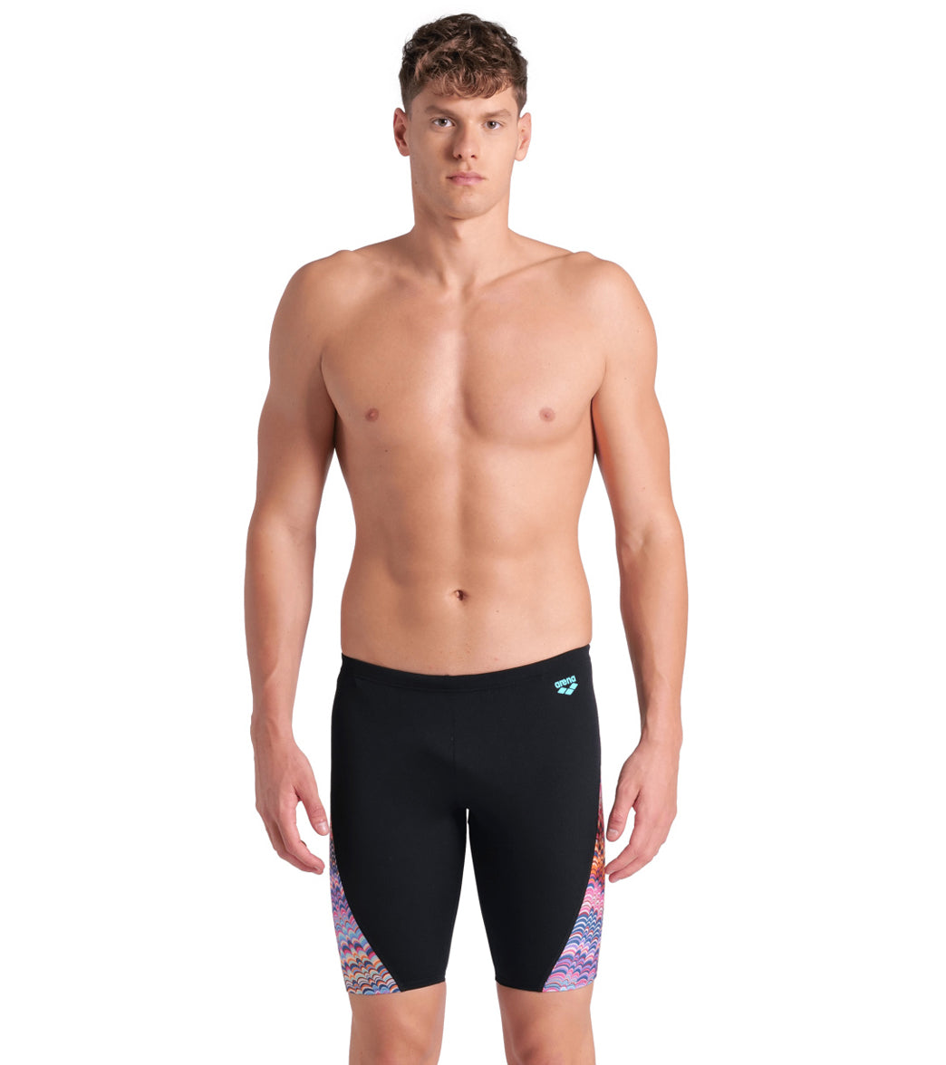 Arena Men's Ondulation Jammer Swimsuit at SwimOutlet.com