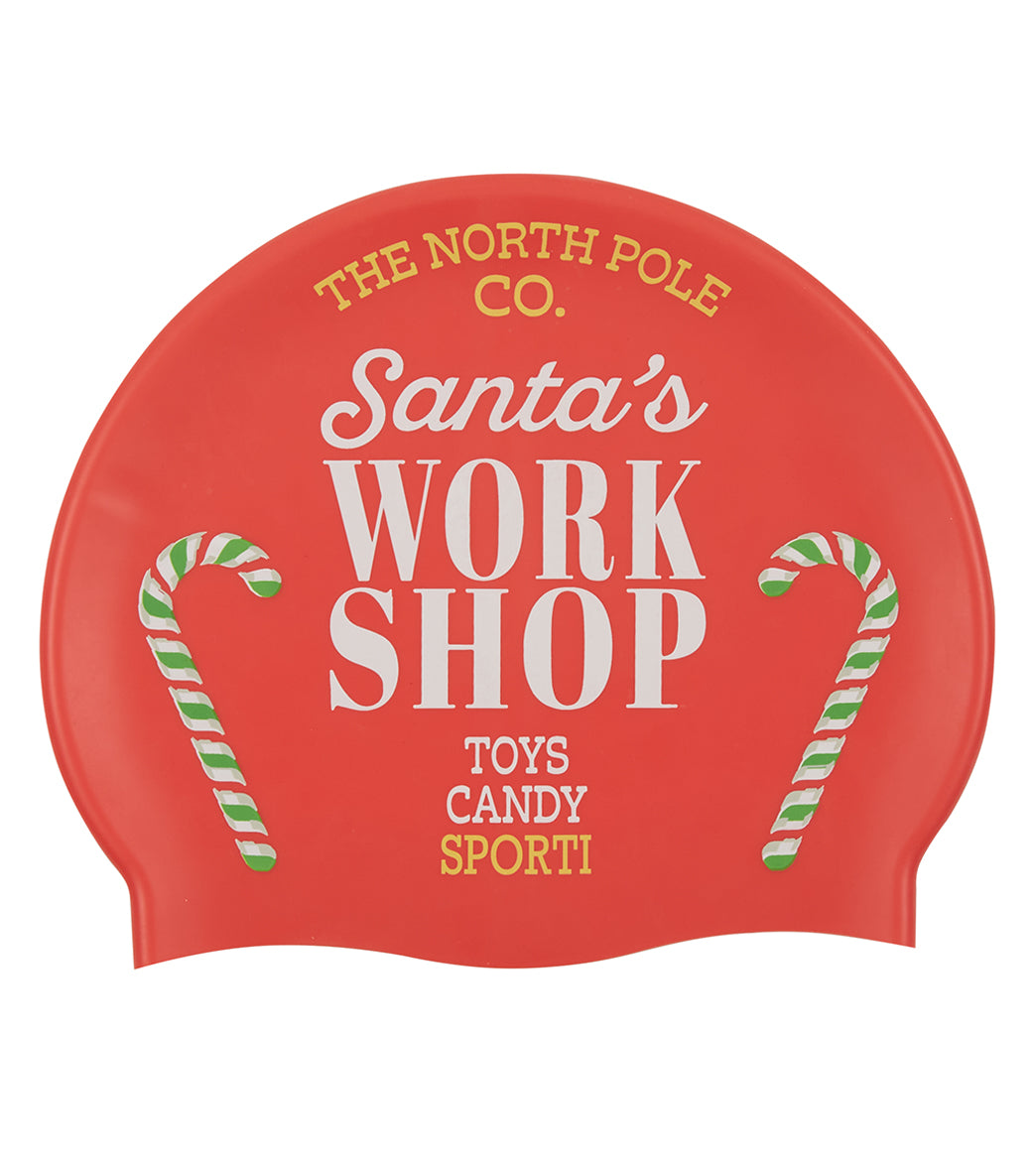 Sporti North Pole Silicone Swim Cap Jr. at SwimOutlet.com