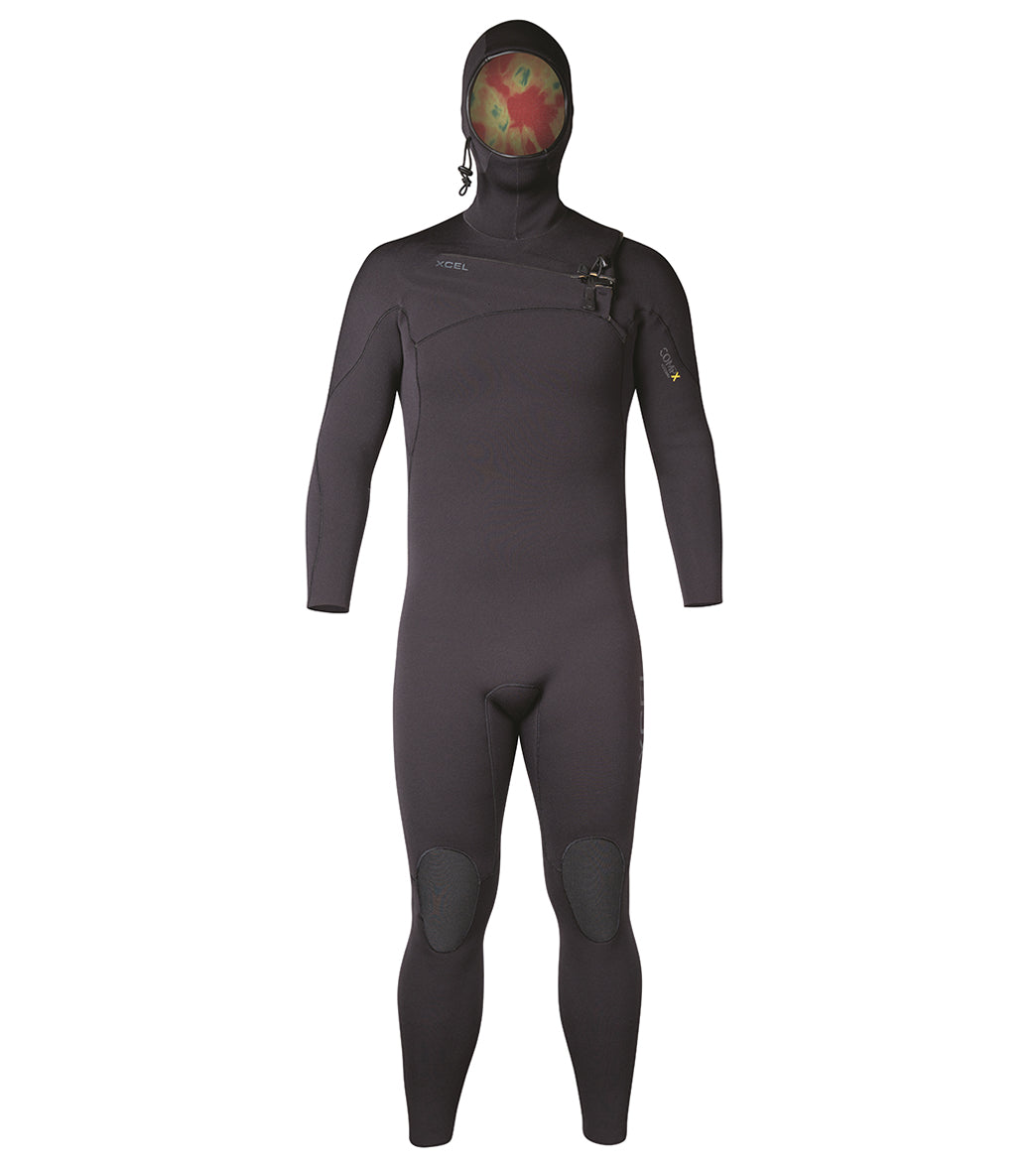 Xcel Men's 4.5/3.5MM Comp X Hooded Fullsuit Wetsuit at SwimOutlet.com