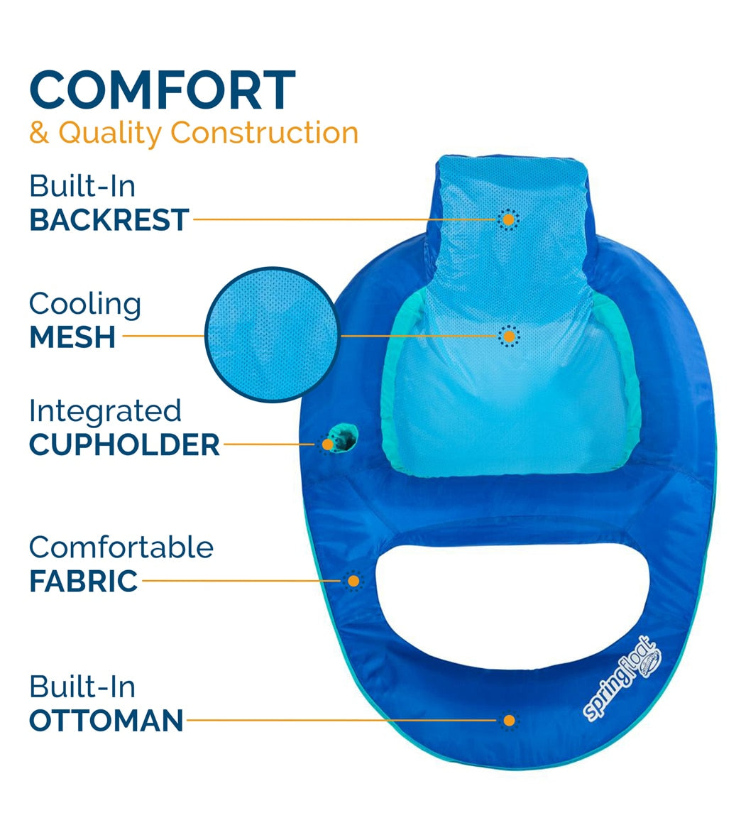 Swimways Spring Float Recliner at SwimOutlet.com