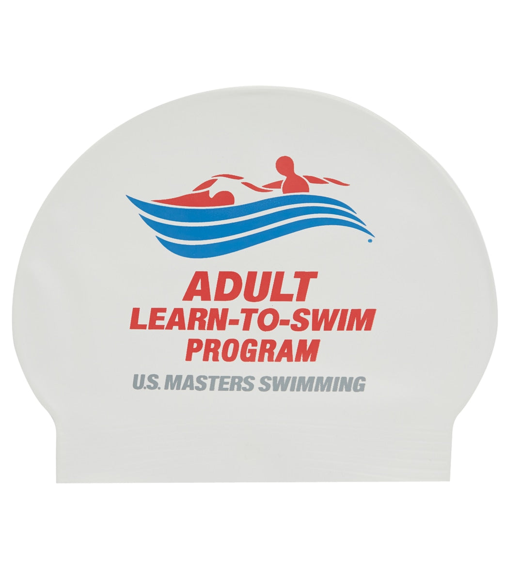 USMS Learn to Swim Latex Swim Cap at SwimOutlet.com