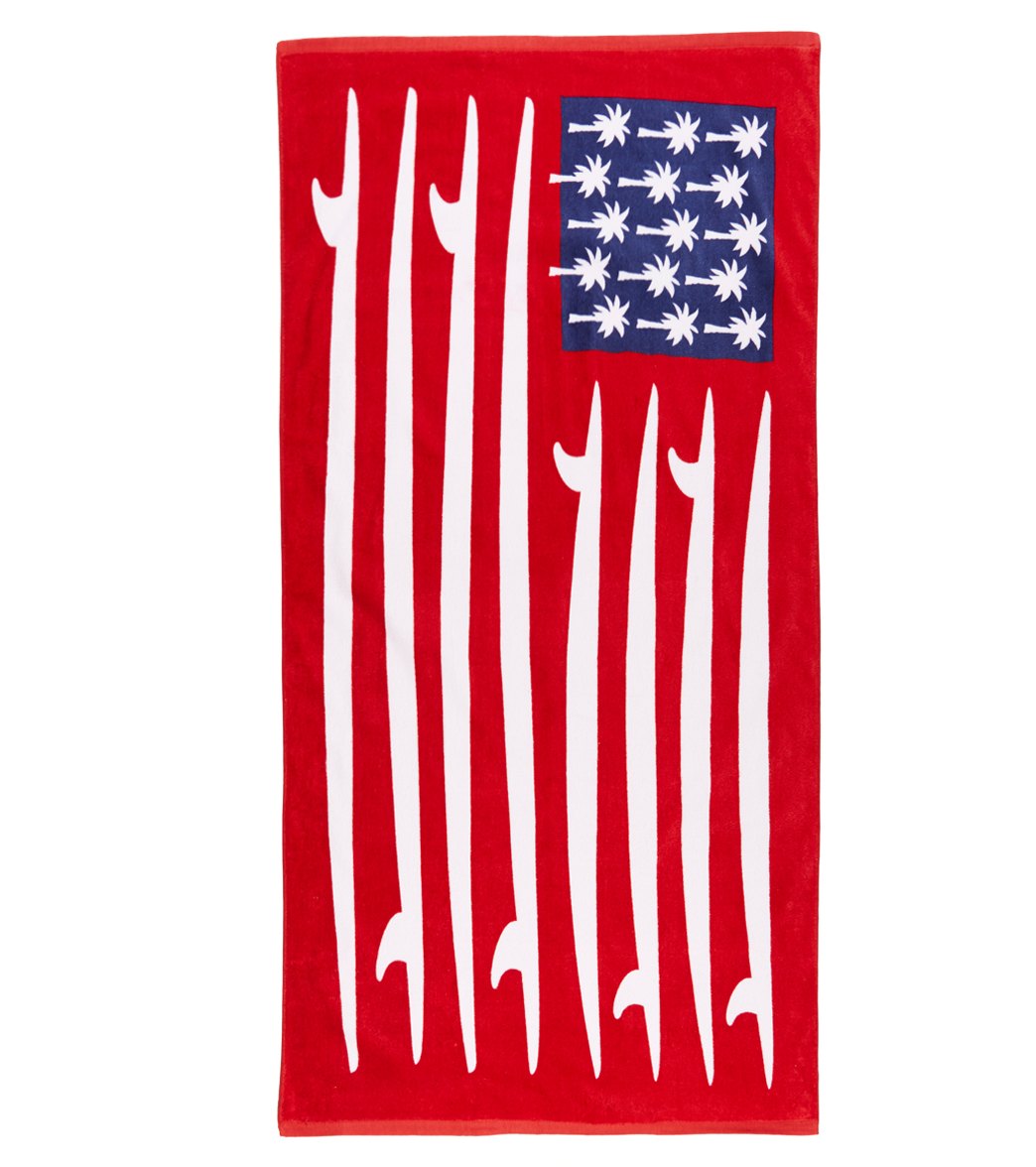 Wet Products American Surf Flag Towel 30"X 60" at SwimOutlet.com