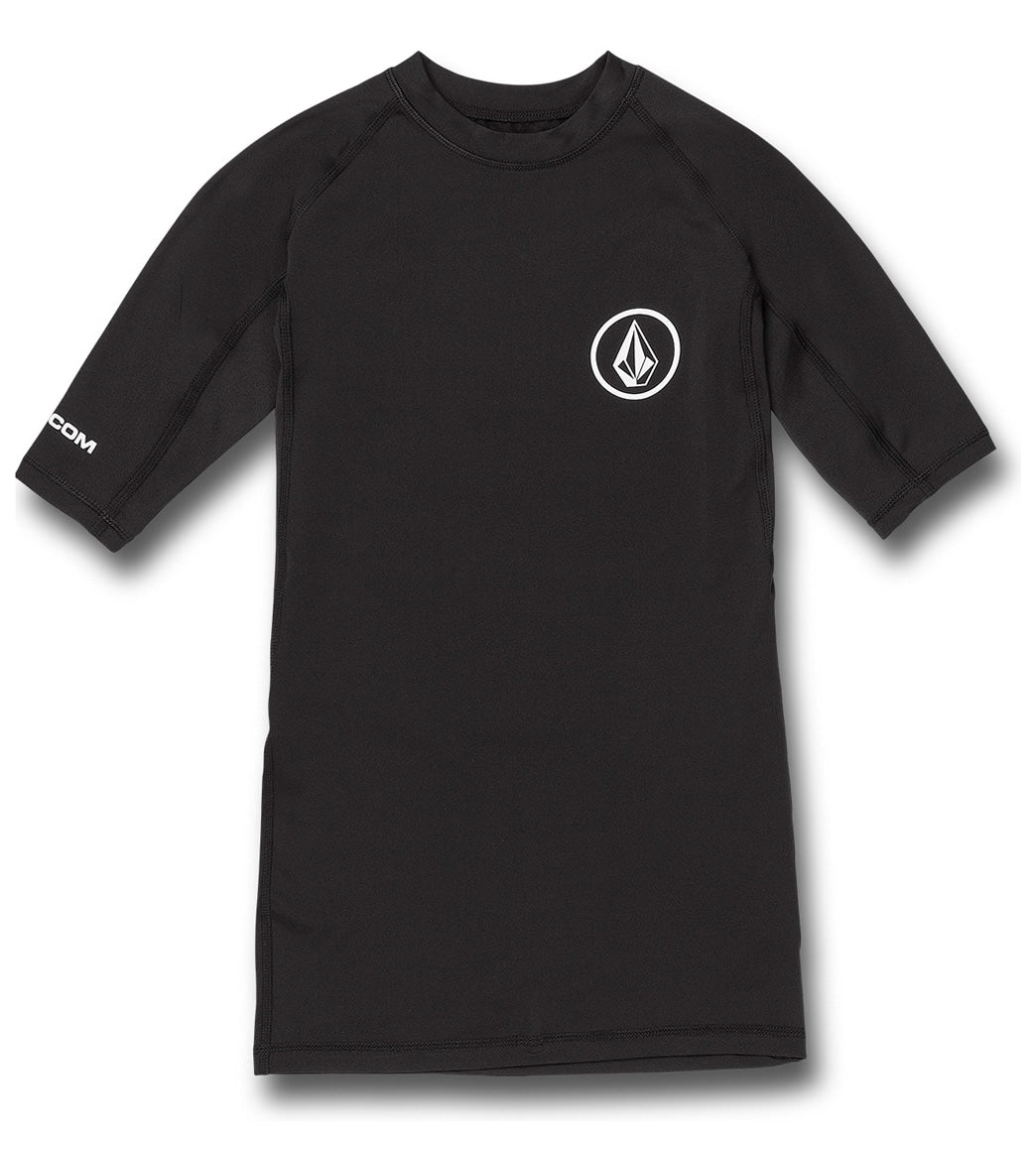 Volcom Men's Lido Solid LS Rashguard at SwimOutlet.com