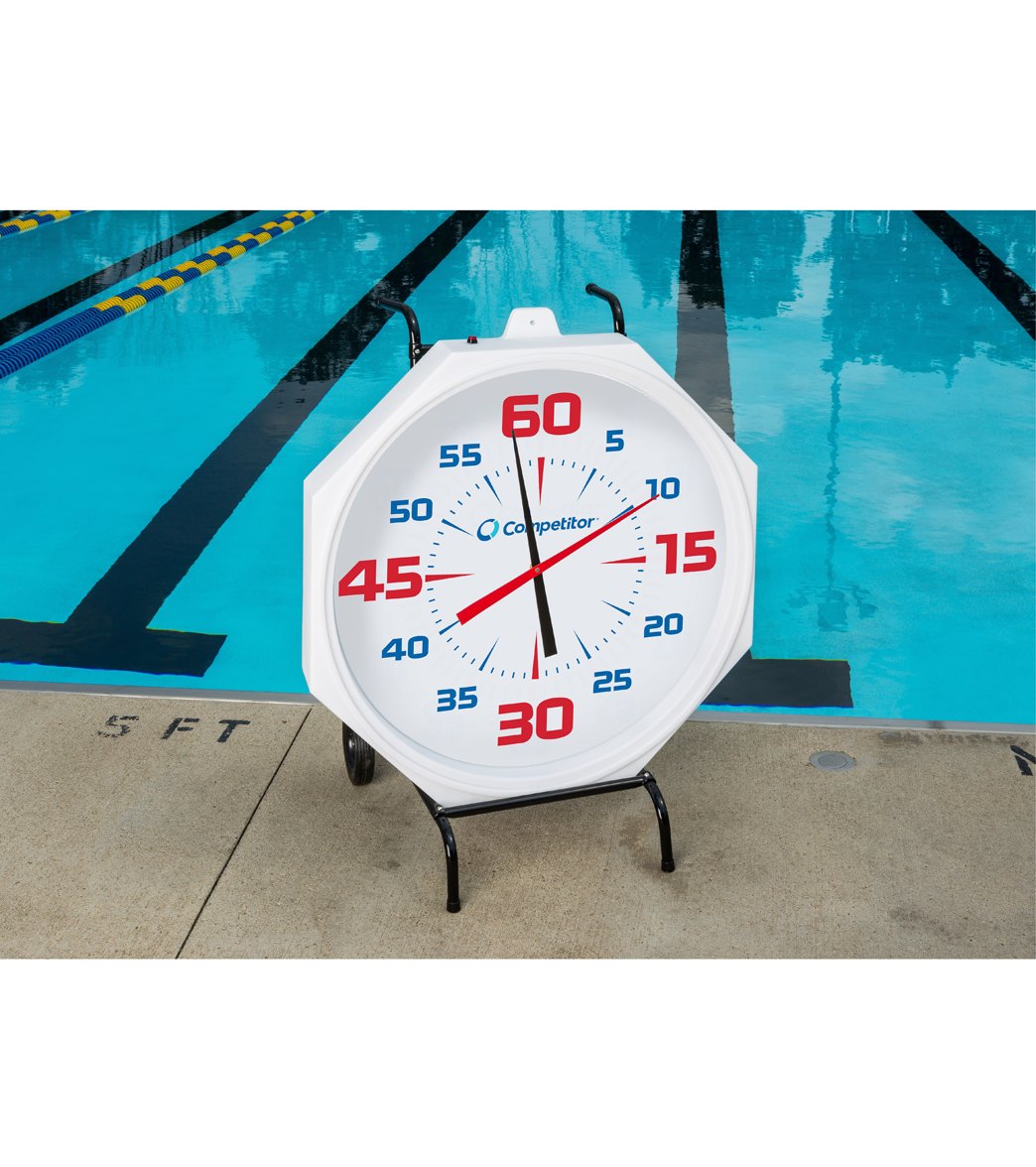 Competitor 31" Battery Powered Pace Clock at SwimOutlet.com