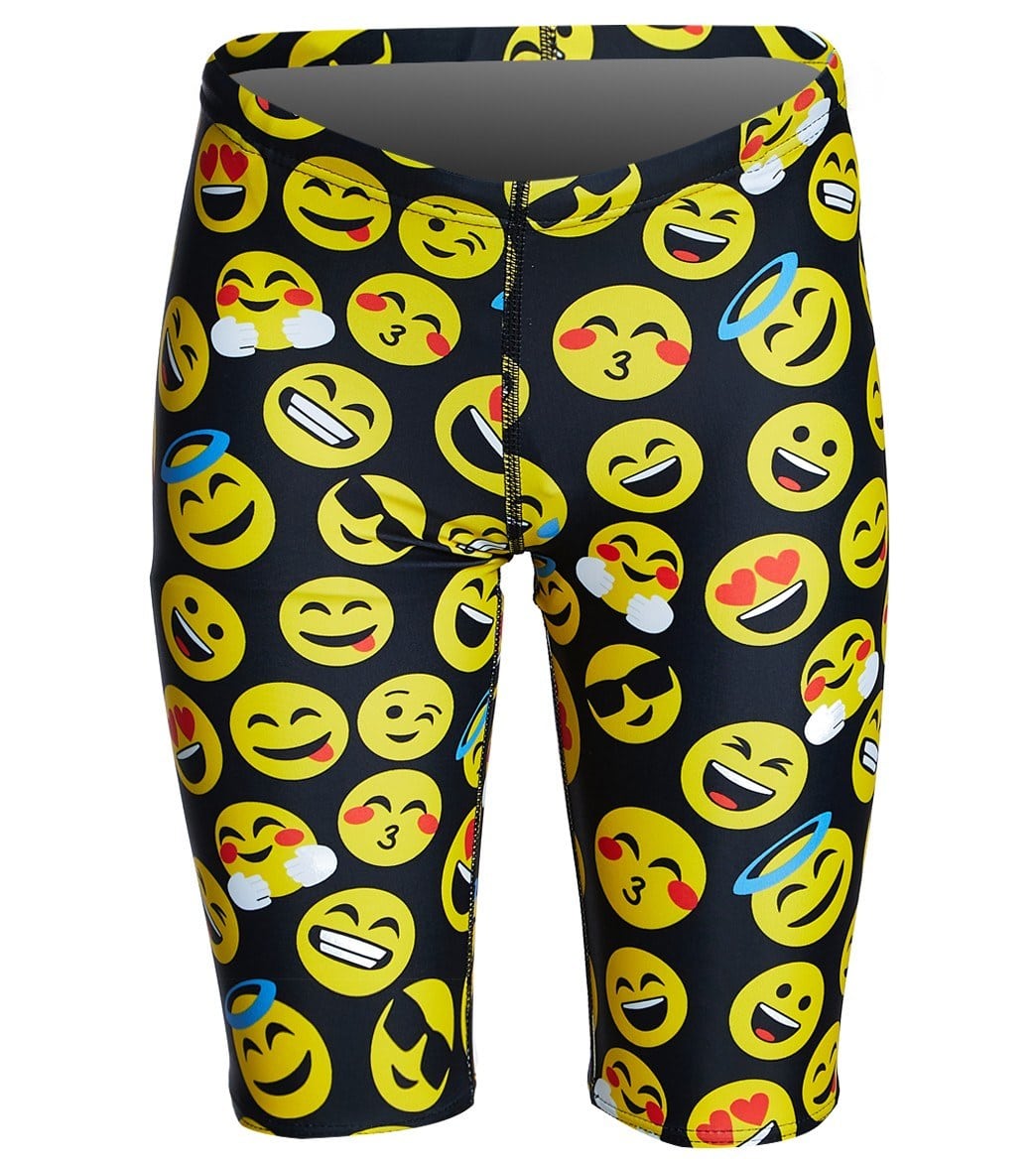 Bulk order on iSwim Emoji Jammer Swimsuit Youth (22-28) at SwimOutlet.com