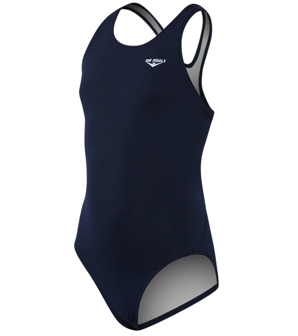 The Finals Girls' Funnies Wave Back One Piece Swimsuit at SwimOutlet.com