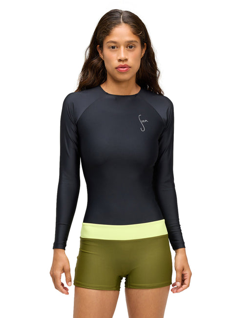 Seea Women's Swami's Long Sleeve One Piece Swimsuit at SwimOutlet.com