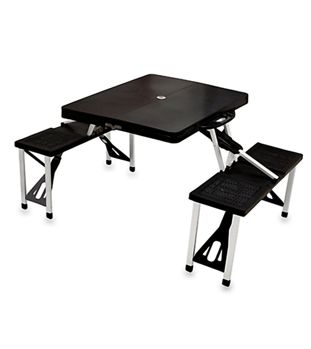 Picnic Time Folding Table With Seats at SwimOutlet.com