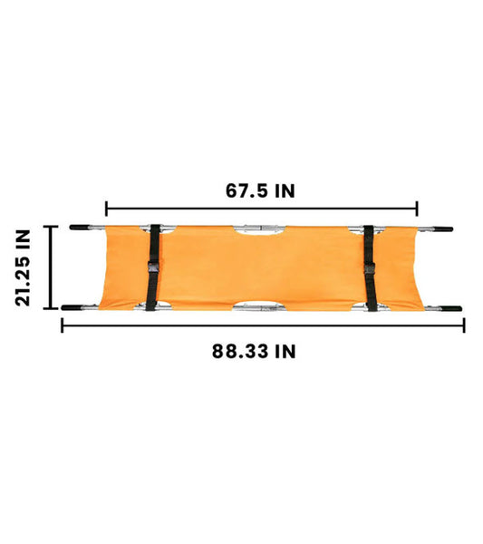 LINE2Design EMS Portable Stretcher Emergency Foldaway Medical Flat Four ...