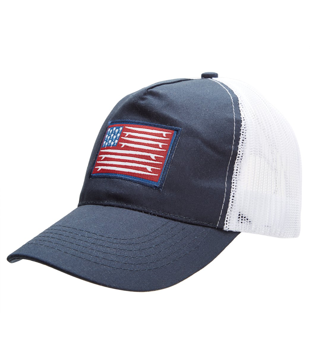Wet Products American Surf Flag Trucker Cap at SwimOutlet.com