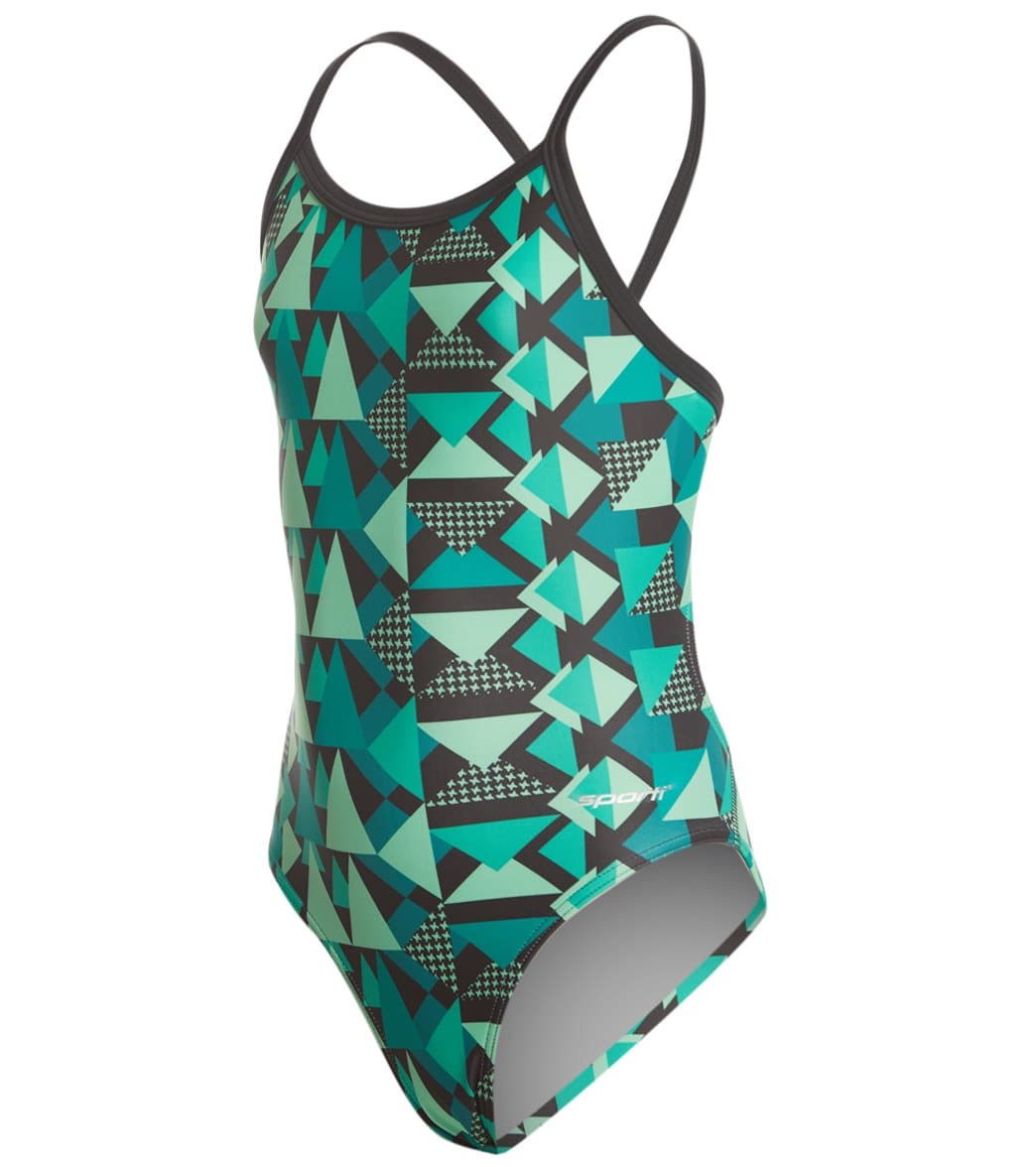 Bulk order on Sporti Polyester Off The Block Thin Strap One Piece ...