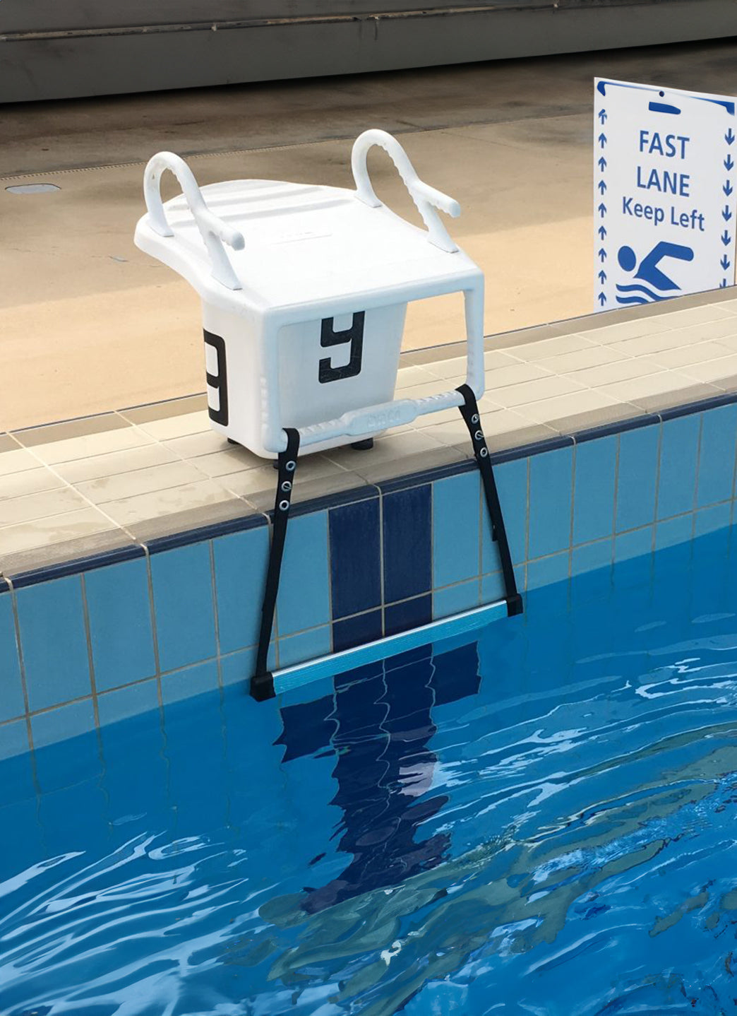 AntiWave Backstroke Start Ledge at SwimOutlet.com