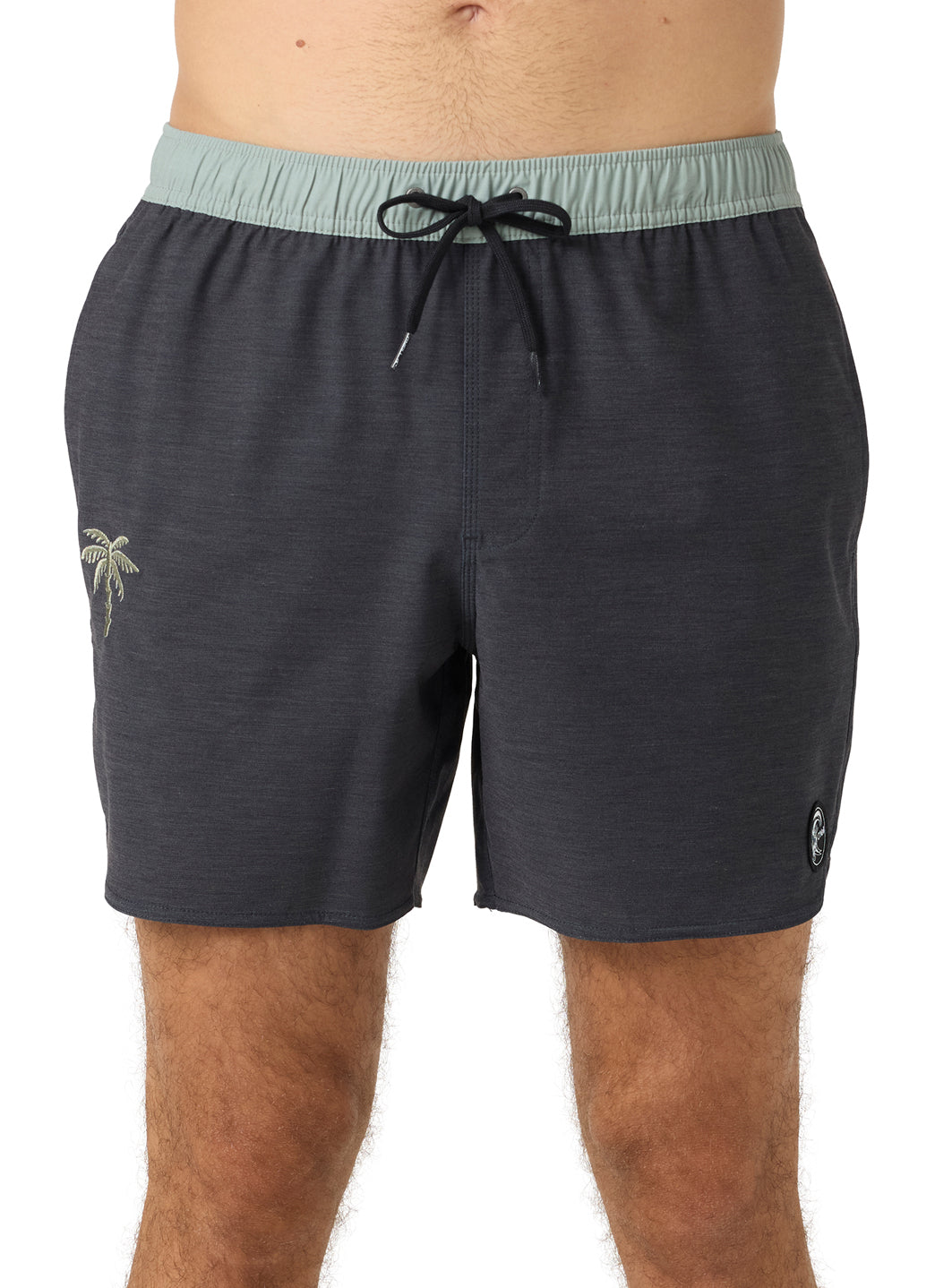 O'Neill Men's 16" OG Solid Scallop Swim Trunks at SwimOutlet.com