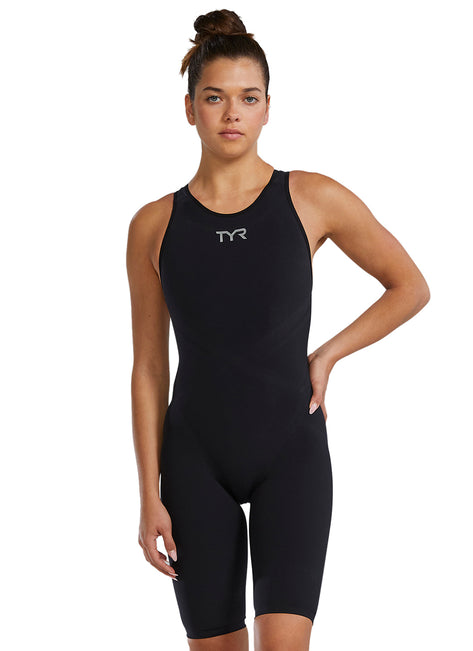 TYR Women's Venzo Phantom Closed Back Tech Suit Swimsuit at SwimOutlet.com