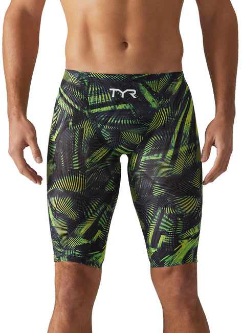 TYR Men's Avictor 2.0 Helux High Waist Jammer Tech Suit Swimsuit at ...