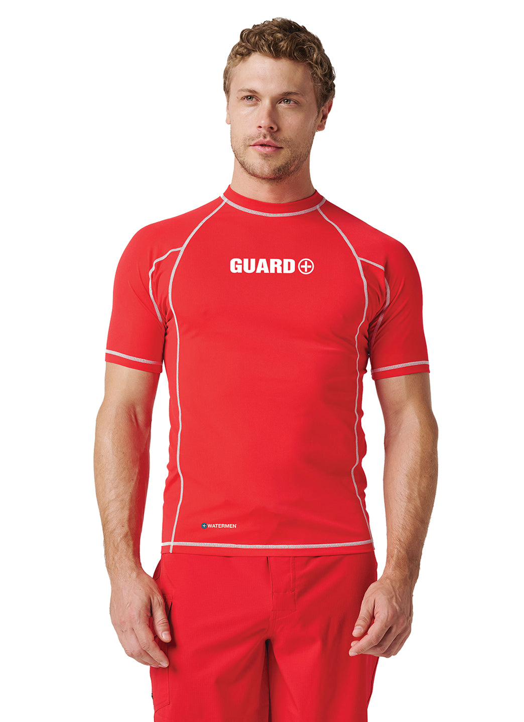 Watermen Unisex Classic Guard Short Sleeve Rash Guard at SwimOutlet.com
