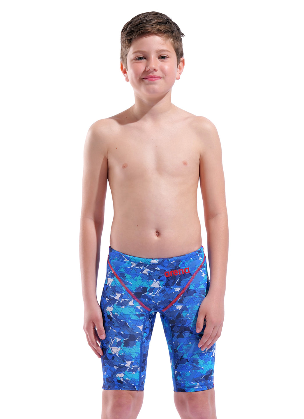 Arena Boys' Powerskin Splash Multicolors ST Next LE Jammer Tech Suit ...