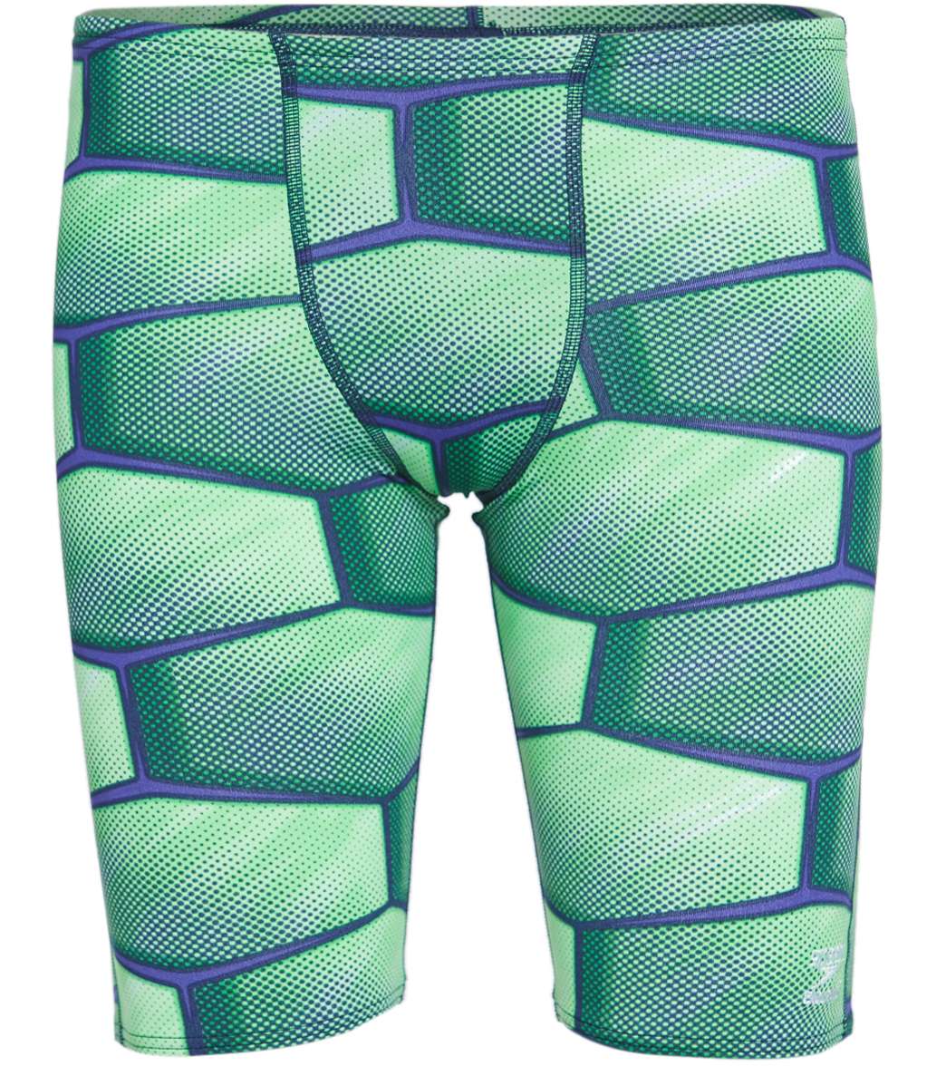 Speedo Endurance+ Men's Shell Shock Jammer Swimsuit at SwimOutlet.com